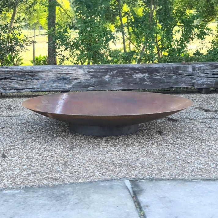 Corten Steel Fire Pit – The Bamboo Warehouse